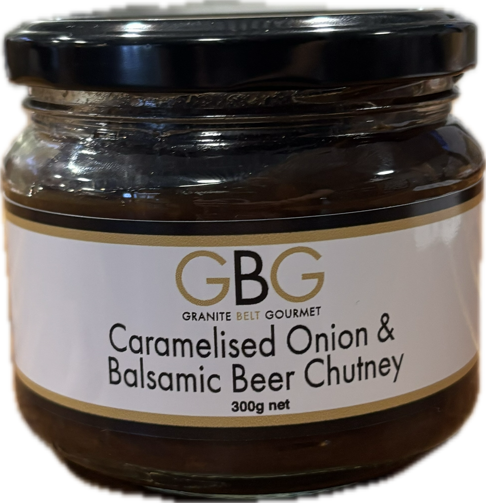 CARAMELISED ONION & BALSAMIC BEER CHUTNEY – Stanthorpe Cheese