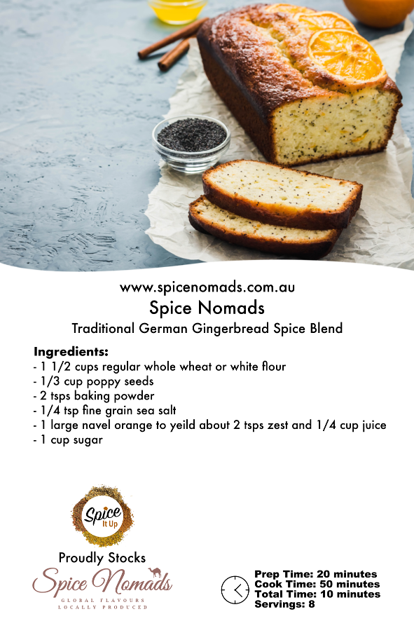TRADITIONAL GERMAN GINGERBREAD SPICE – Stanthorpe Cheese